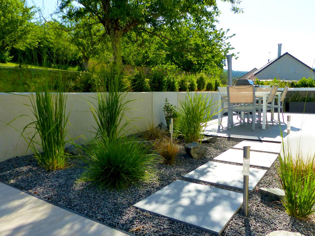 Le Design – Le Contemporain, Aménagements de Jardins par votre paysagiste